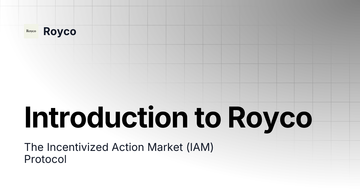 Introduction to Royco | Royco